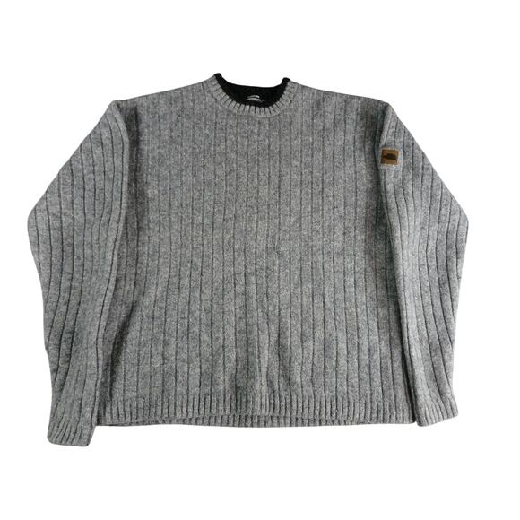 The North Face | Sweaters | The North Face Wool Sweater Mens Large Gray ...